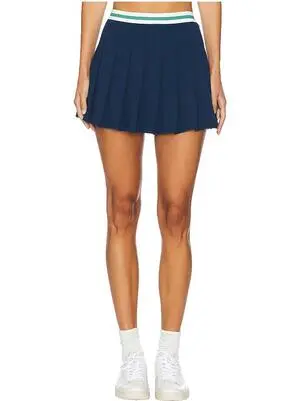 IVL COLLECTIVE Pleated Tennis Skort - Sea & Green