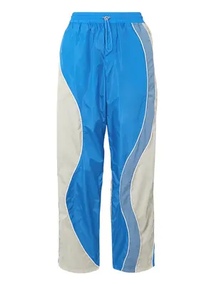 AHLUWALIA Ahluwalia Colorblock Shell Track Pants