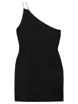 Gauge81 Sefrou One-shoulder Mini Dress - Black