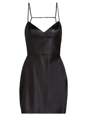 Gauge81 Ennis Open-back Mini Dress - Black