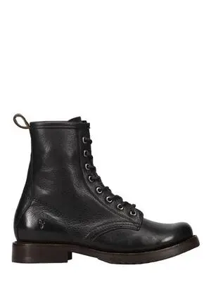 THE FRYE COMPANY Veronica Flex Combat Boots - Black