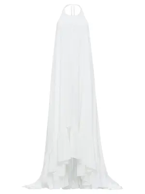 AZLEE Sadie Gown - White