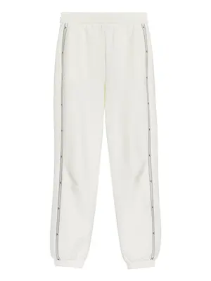 Emporio Armani Logo Detailed Track Pants - White