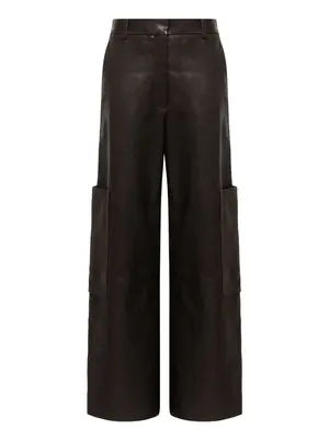 Khaite Caiton Trousers - Brown