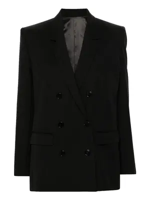 Isabel Marant Madina Double-breasted Blazer - Black
