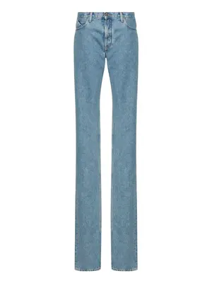 Attico Long Jeans - Blue