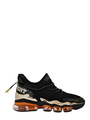 PLEIN SPORT Thunder Force Genx-01 Runner Sneakers - Black