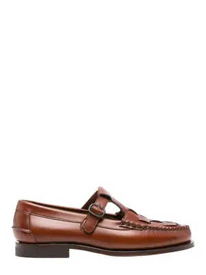 Hereu Soller Leather Loafers - Brown