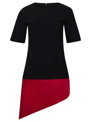 JW Anderson Cady Color-block Mini Dress - Black