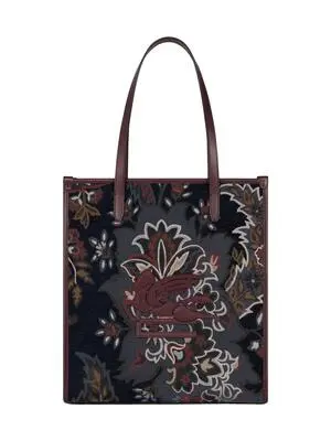 Etro Jacquard Love Trotter Tote Bag - Black