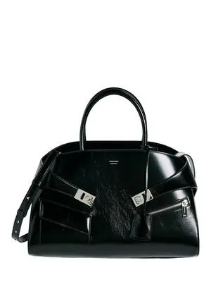 FERRAGAMO Medium Satchel Bag With Zip Pocket - Nero