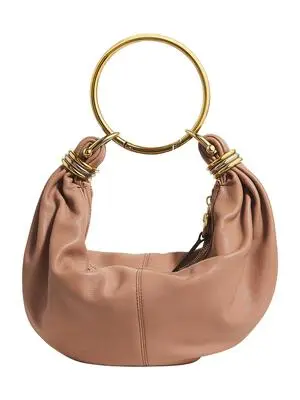 Chloé Small Leather Top-handle Bag - Beige