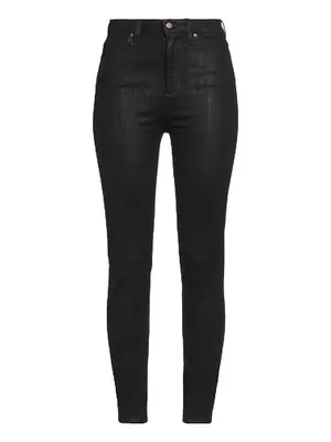 DON THE FULLER High Waisted Skinny Jeans - Black