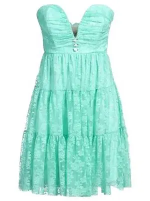 ANIYE BY Mini Dress With Lace Appliqués - Green