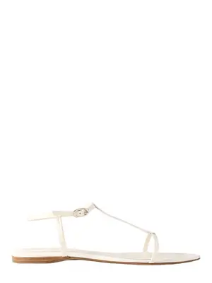 Tove Rene Leather Sandals - Cream