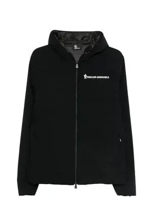Moncler Padded Zip-up Jacket - Black