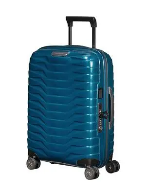 SAMSONITE Samsonite Proxis 22-Inches Carry On Spinner Suitcase Petrol Blue