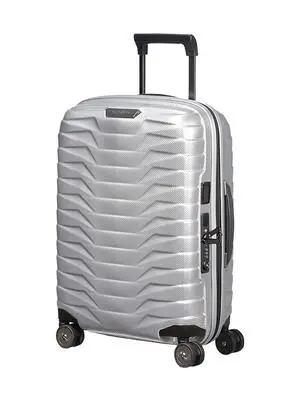 SAMSONITE Samsonite Proxis 22-Inches Carry On Spinner Suitcase Silver