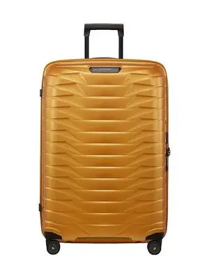 SAMSONITE Proxis Medium Spinner Checked Suitcase - Honey Gold