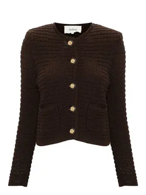 Ba&sh Gaspard Cardigan - Brown