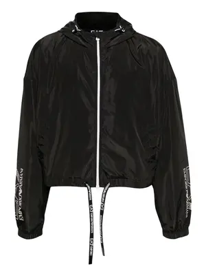 Emporio Armani Logo-print Jacket - Black