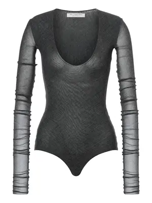 Philosophy Di Lorenzo Serafini U-neck Bodysuit - Grey