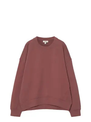Cos Classic Crew-neck Sweatshirt Beige