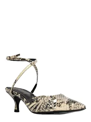 BLACK SUEDE STUDIO BLACK SUEDE STUDIO Grazia 50 Ankle Strap Pumps