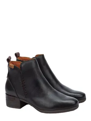 Pikolinos Malaga Leather Bootie - Black