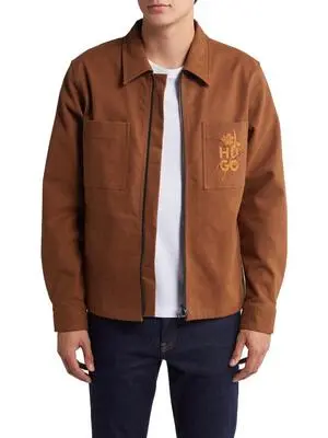 Hugo Evalom Jacket - Medium Brown