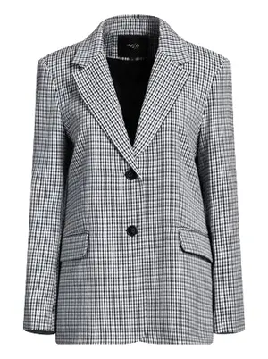 Maje Single-breasted Flannel Blazer - White