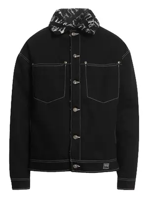 Versace Denim Trucker Jacket - Black