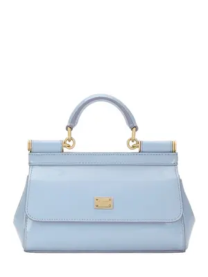 Dolce & Gabbana Mini Sicily Handbag - Light Blue