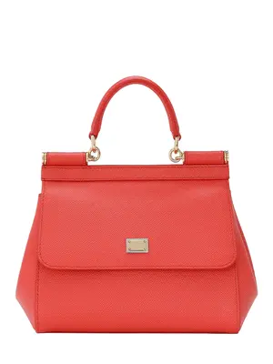 Dolce & Gabbana Sicily Handbag - Orange