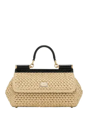 Dolce & Gabbana Elongated Medium Sicily Handbag - Multicolor
