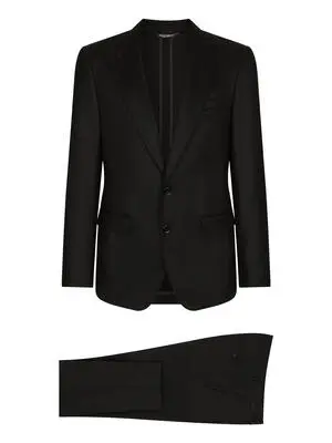 Dolce & Gabbana Single-breasted Tuxedo Suit - Black
