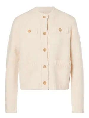 Jardin Des Orangers Cashmere-blend Cardigan - White