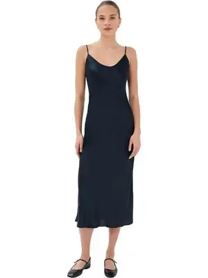 Sablyn Taylor Silk Dress - Midnight Navy