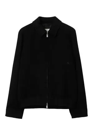 Burberry Burberry Cashmere Harrington Jacket Black