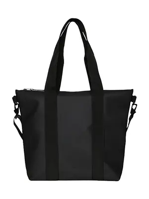 Rains Coated-shell Tote Bag - 01 Black