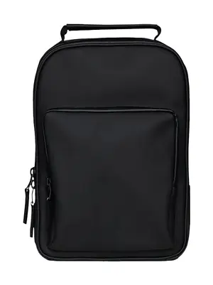 Rains Book Coated-shell Backpack - 01 Black