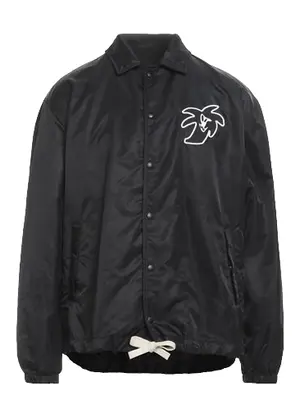 Palm Angels Windbreaker Jacket - Black