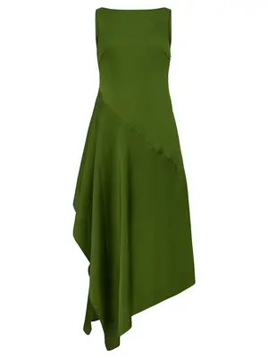 AZLEE Manisha Midi Dress - Green
