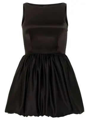 AZLEE Ananya Mini Dress - Black