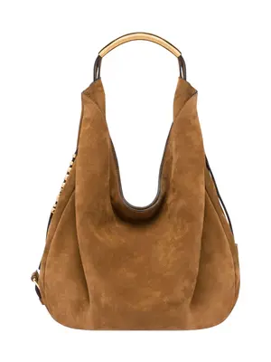 Moschino Leather Shoulder Bag - Brown
