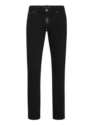 Philipp Plein Straight-cut Jeans - Black