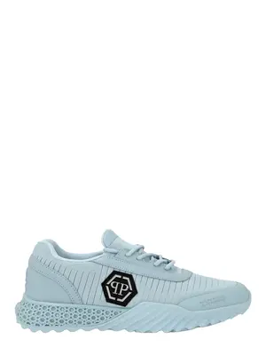 Philipp Plein Runner Hexagon Sneakers - Blue