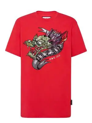 Philipp Plein Ss Tattoo T-shirt - Red