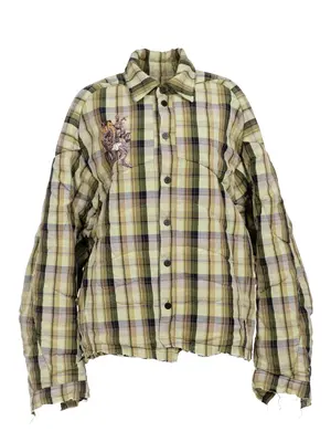 Natasha Zinko Camping Shirt Jacket - Purple
