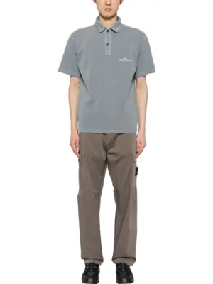 Stone Island Cargo Tapered-leg Trousers - Neutrals